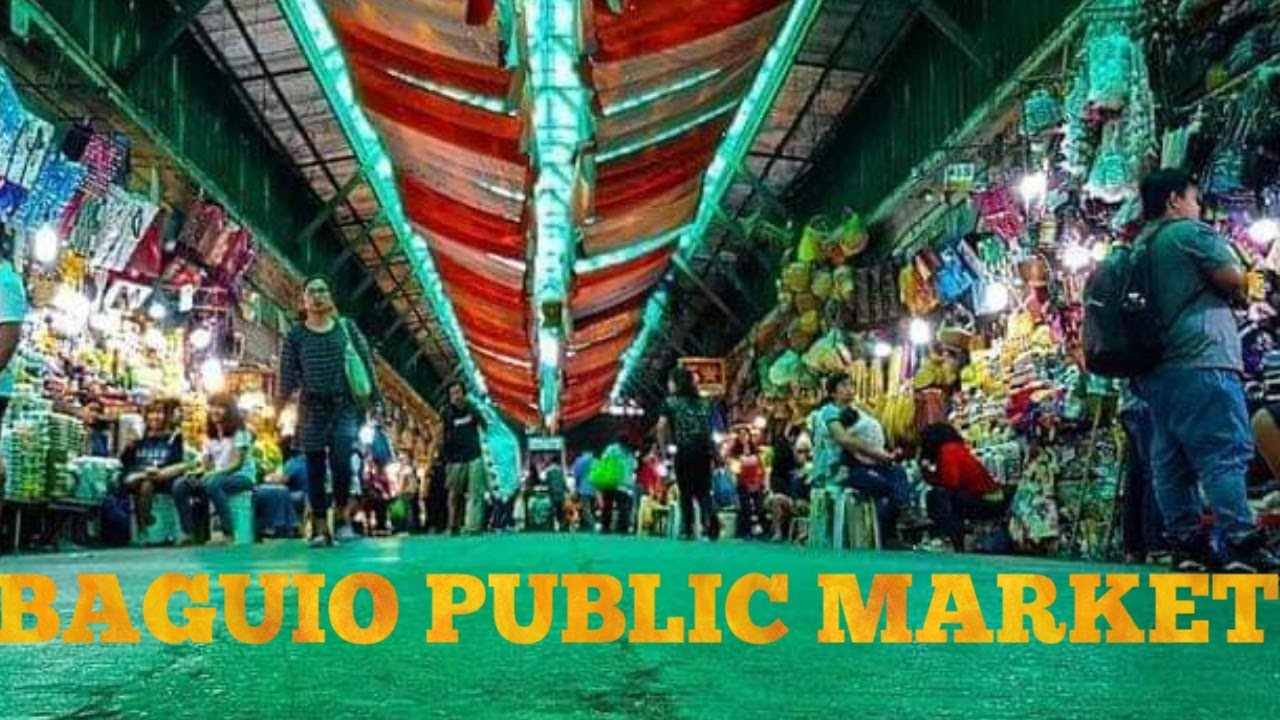 BAGUIO PUBLIC MARKET WALKTHROUGH BY KUYACARLO TV - YouTube