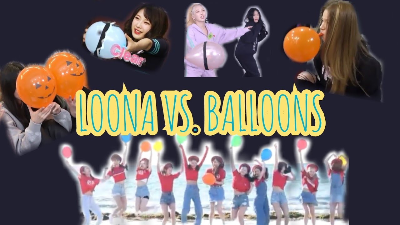 Loona vs. Balloons 🎈🎈🎈 #LoonaThing - YouTube