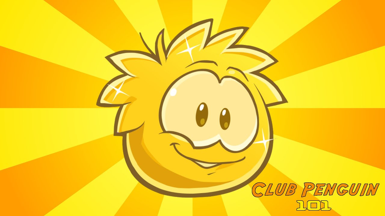 The Golden Puffle - Club Penguin 101 - YouTube