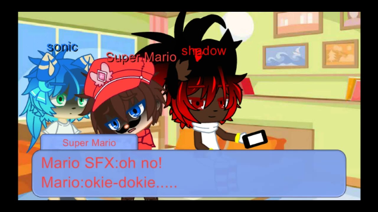 Mario and Sonic reunite/a new challenger part 2//Mario agnst//rude mean ...