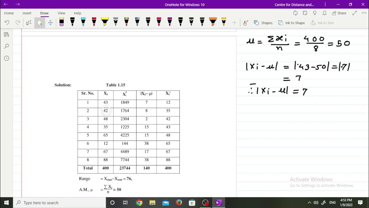 Business Statistics Unit.1:Lecture No 11 - YouTube