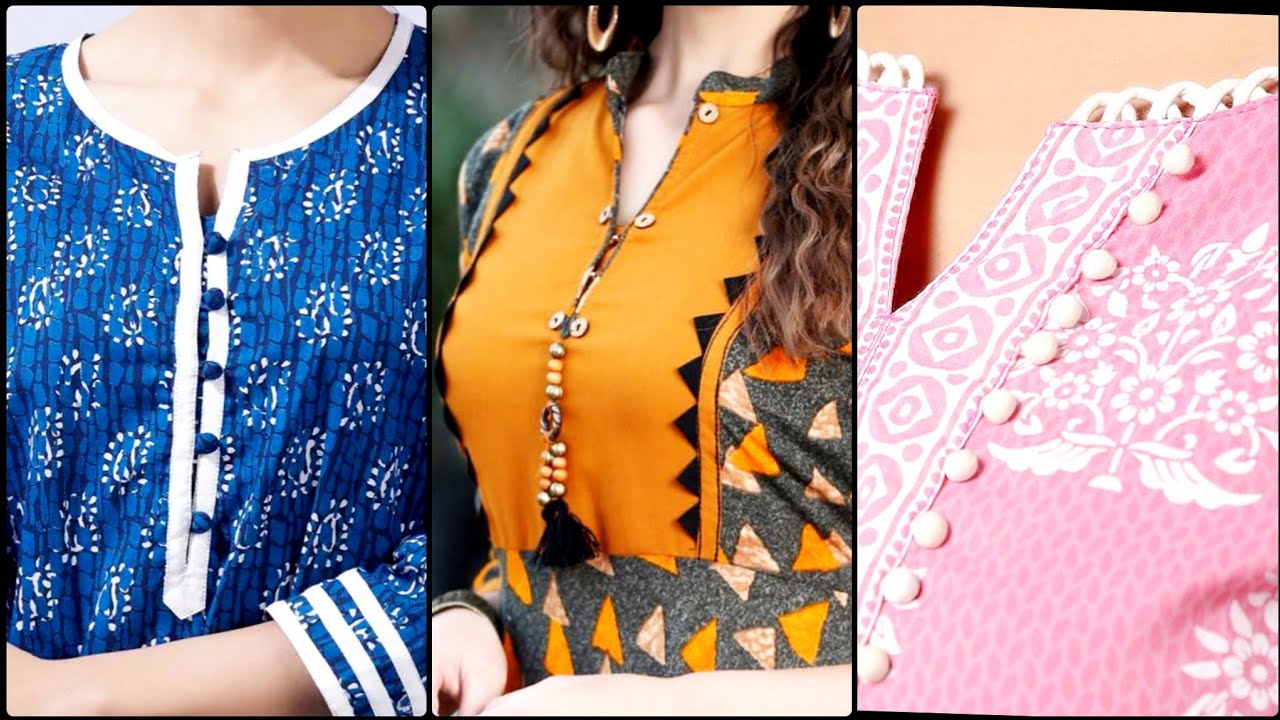 Kurti neck desings frock neck design dresses neck design neck design ...