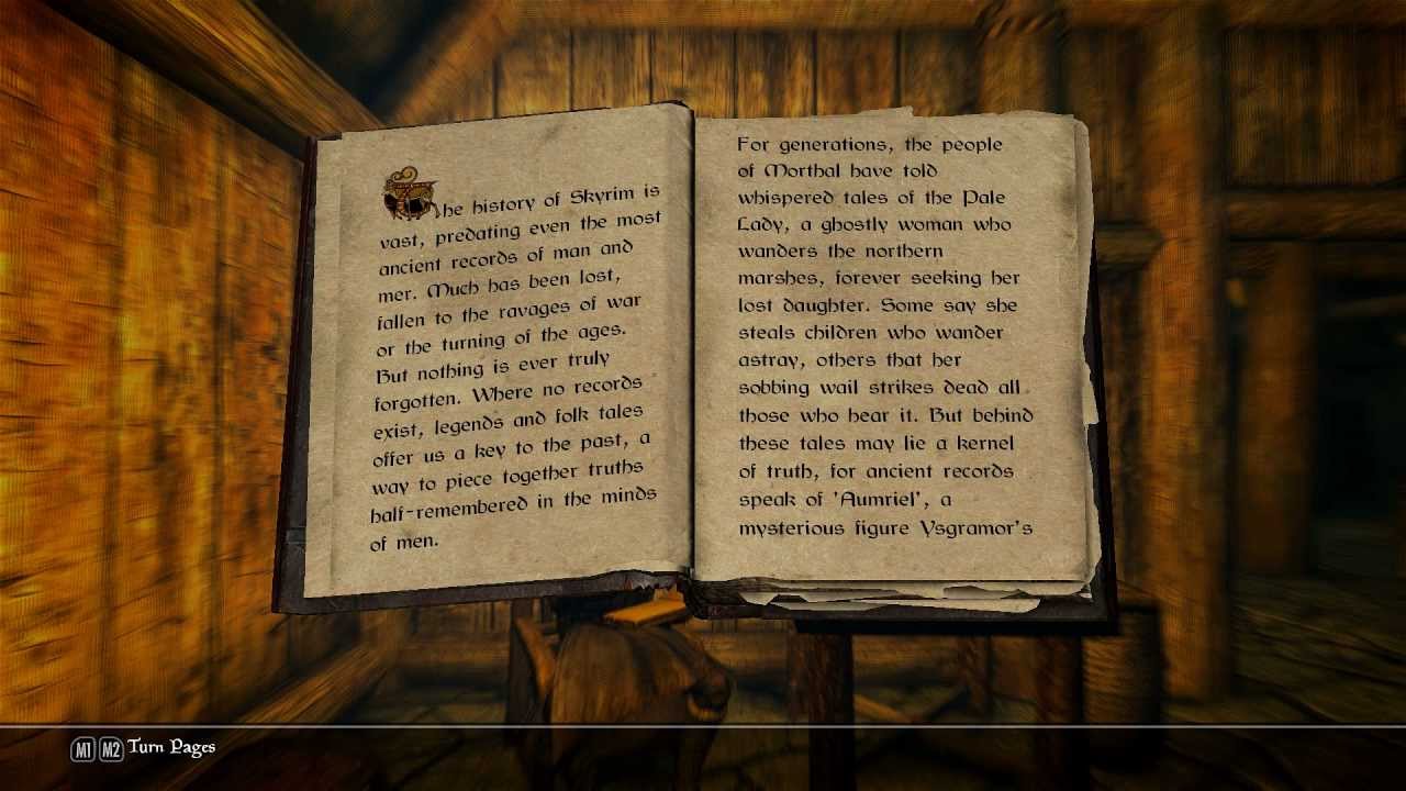 Skyrim Roleplay - Part 141 - Reading 'Lost Legends' - YouTube