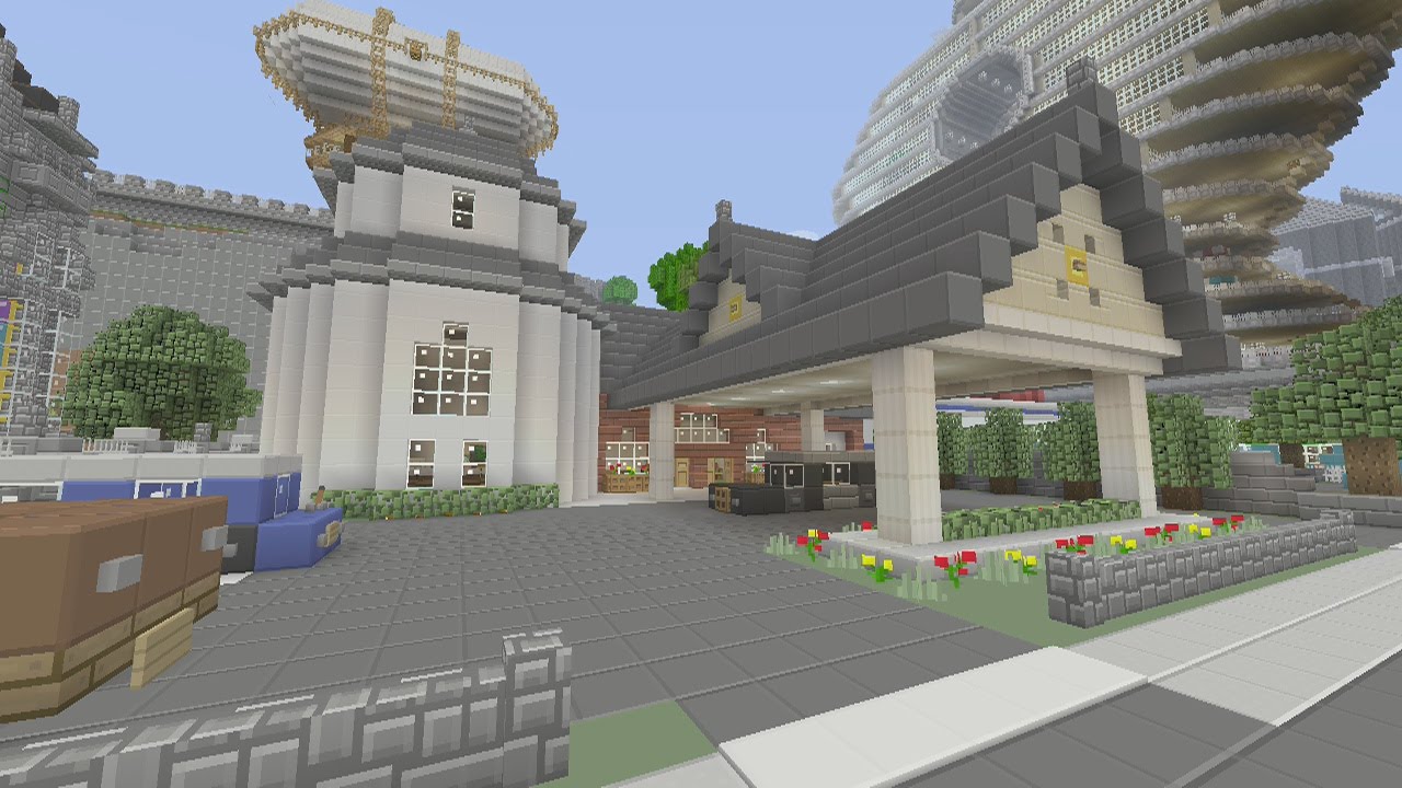 Minecraft xbox Epic Structures: SPANKLECHANK'S Funeral Home - YouTube