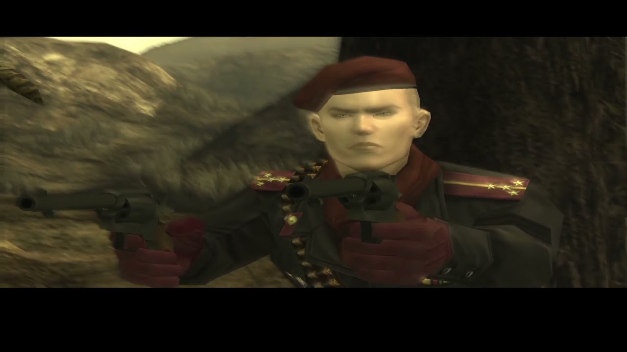 MGS3(S): Ocelot Fight SAA Only (PS2) - YouTube