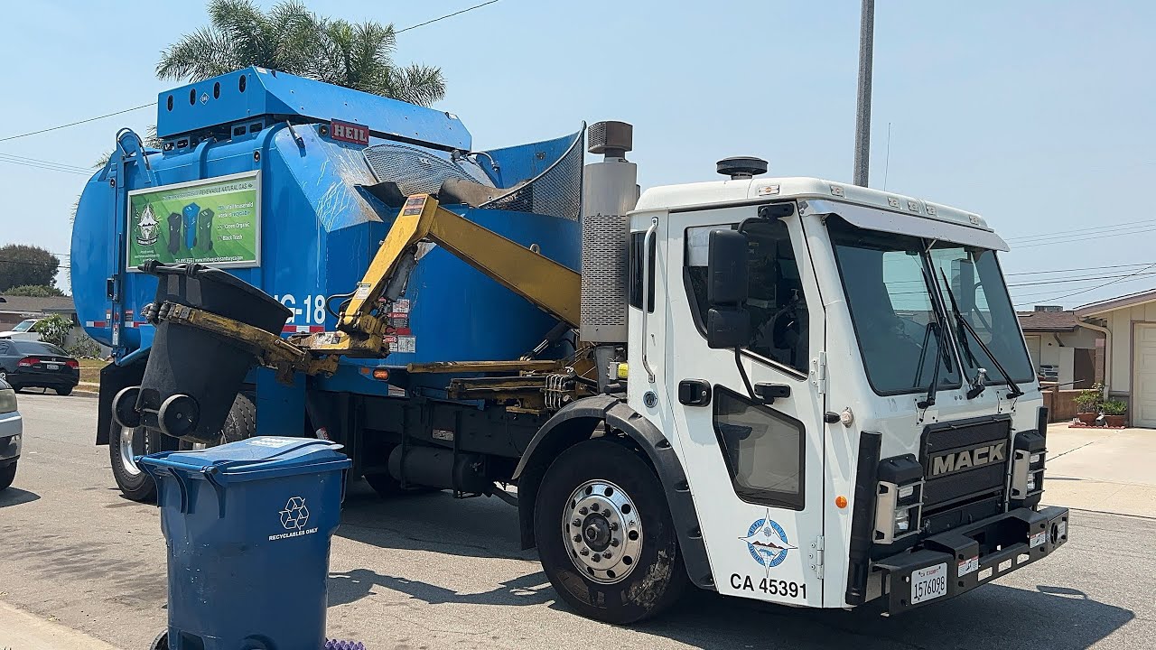 Westminster's Tuesday Trash Collection | Quick Mack LR & CCC LET2 Rapid ...