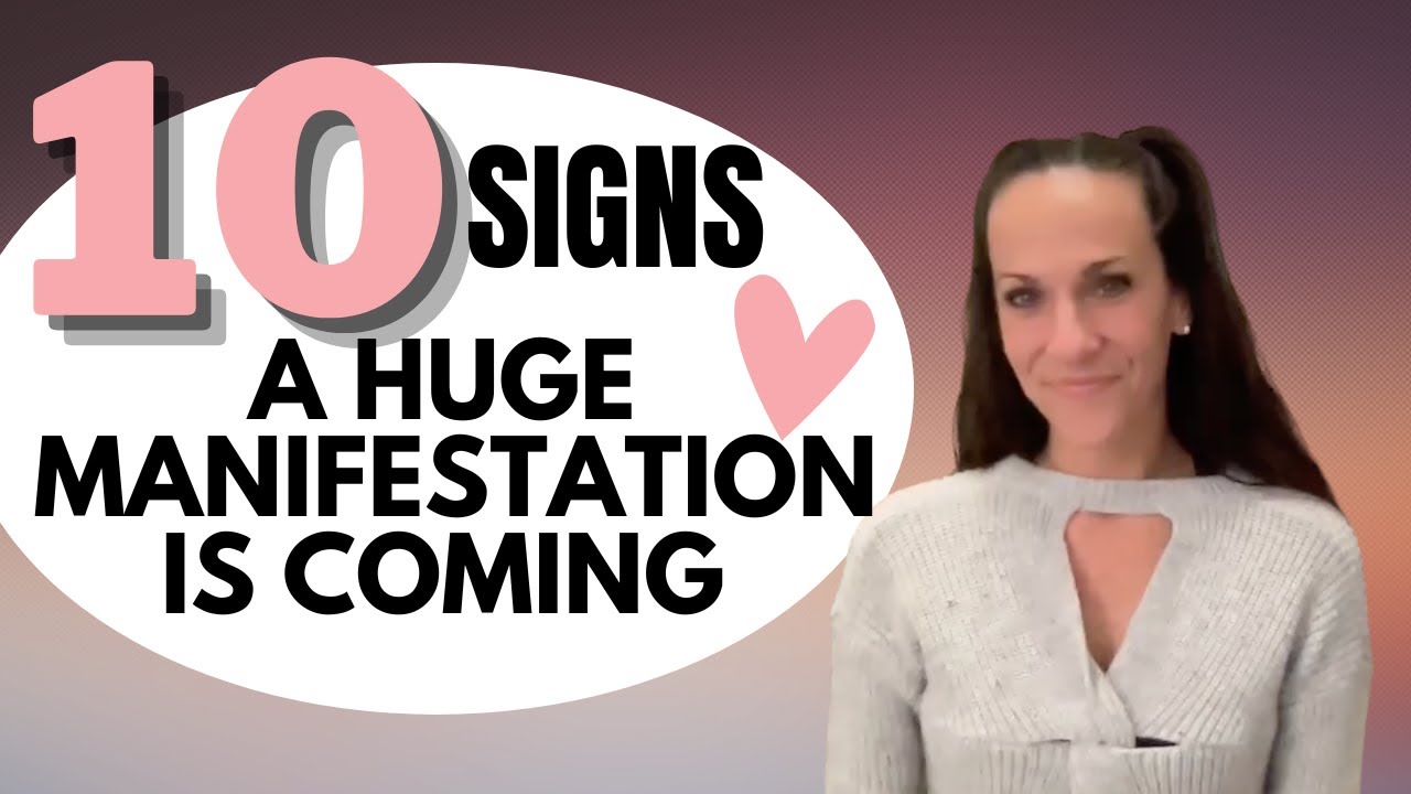 10 SIGNS A HUGE MANIFESTATION IS COMING...not a mediocre one...A HUGE ...