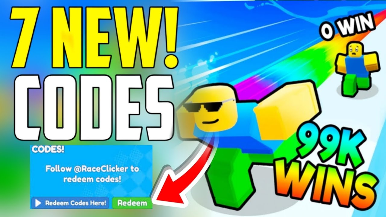 *NEW UPDATE* RACE CLICKER CODES 2024! ROBLOX RACE CLICKER GAME CODES ...