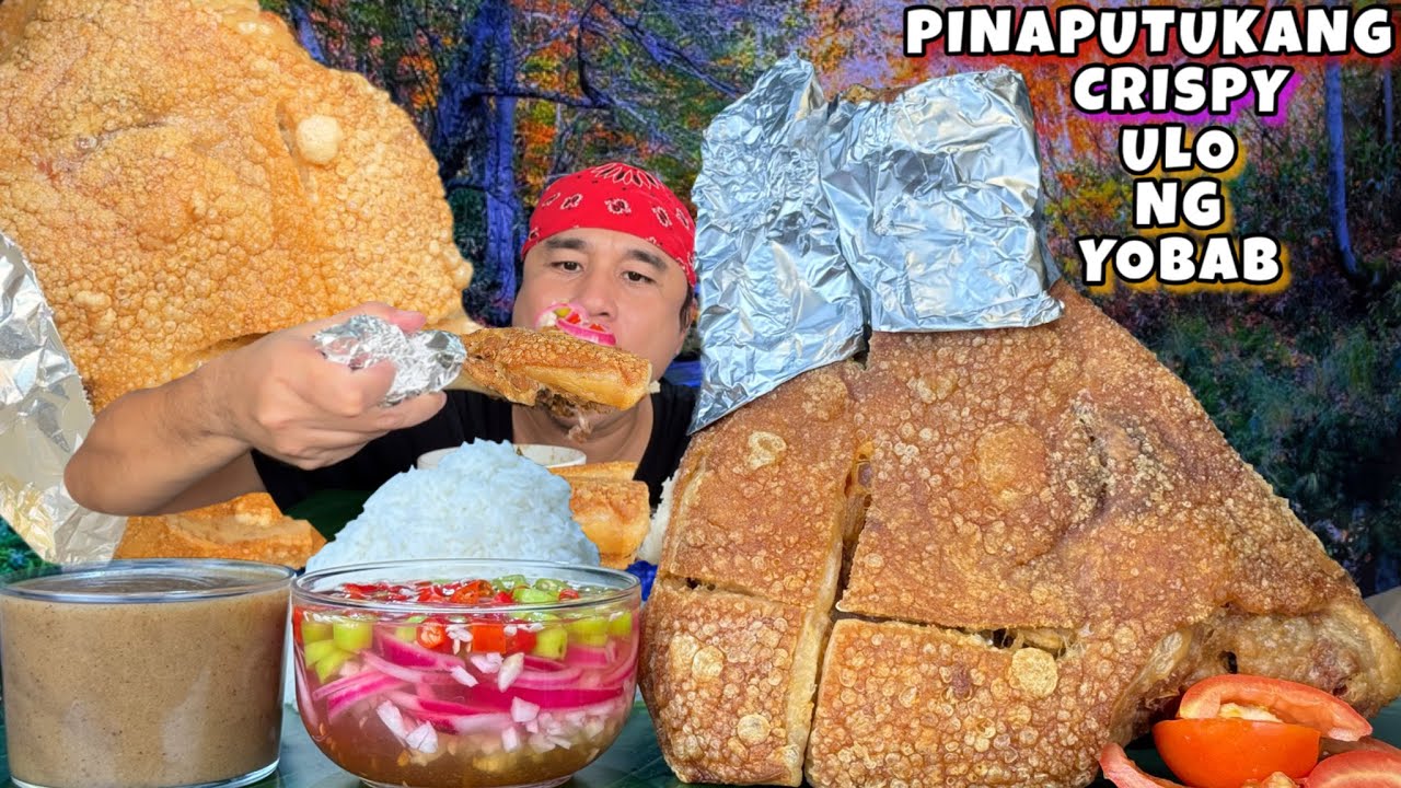 Super Crispy ULo ng Yobab Mukbang Pinoy Mukbang - YouTube