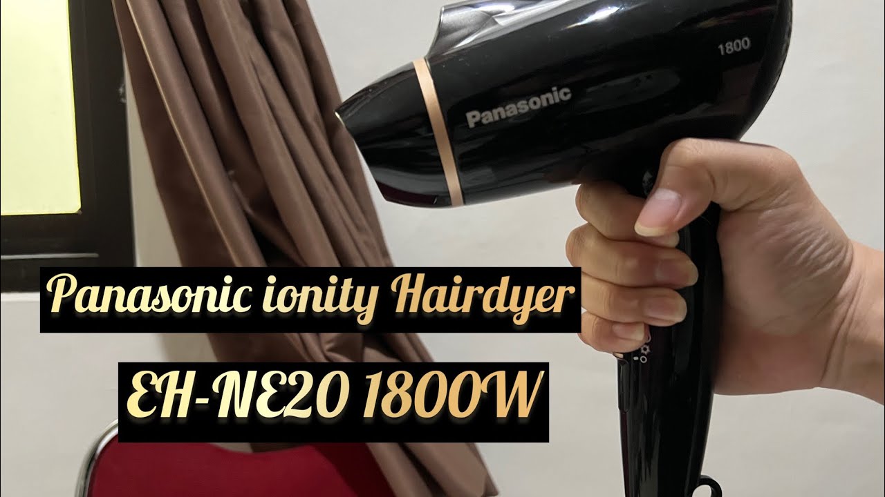 Unboxing Panasonic Ionity Hair Dryer - EH NE20 1800W - YouTube