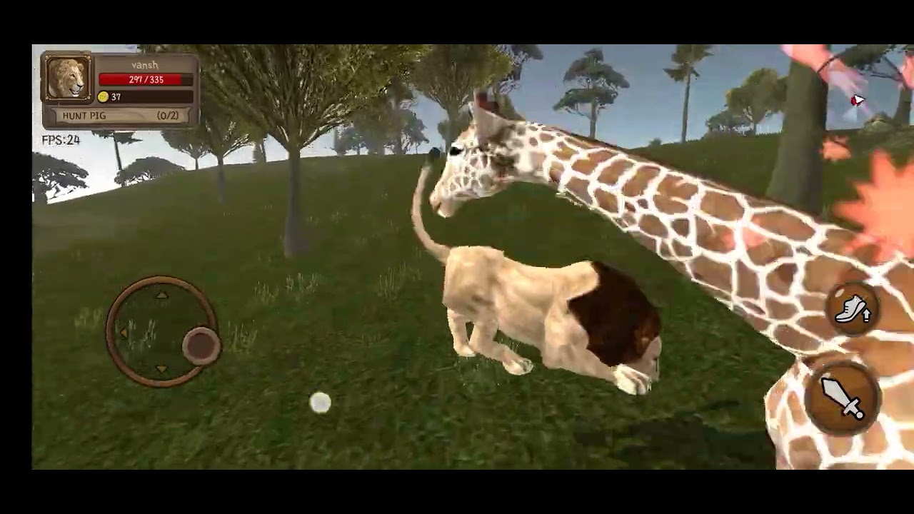I became a lion in my game ultimate lion simulator gameplay - YouTube