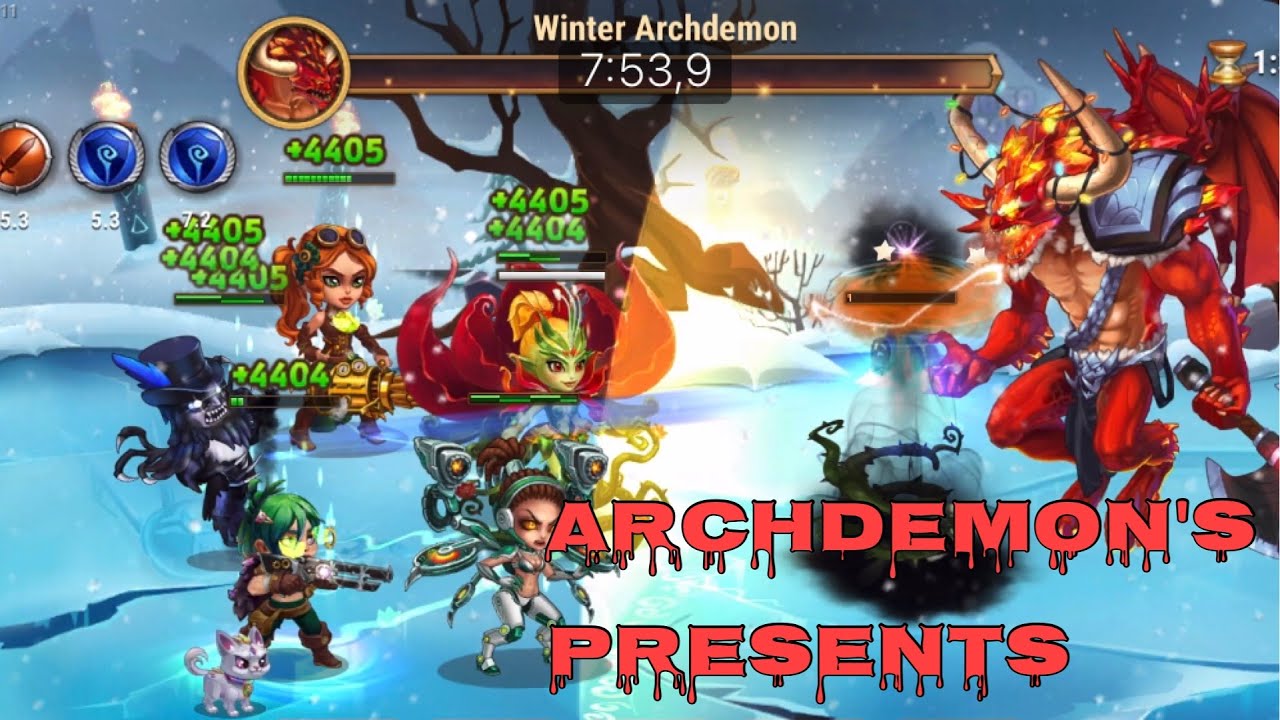Archdemon's Presents | Hero Team Level 120 | Hero Wars | Hero Wars ...