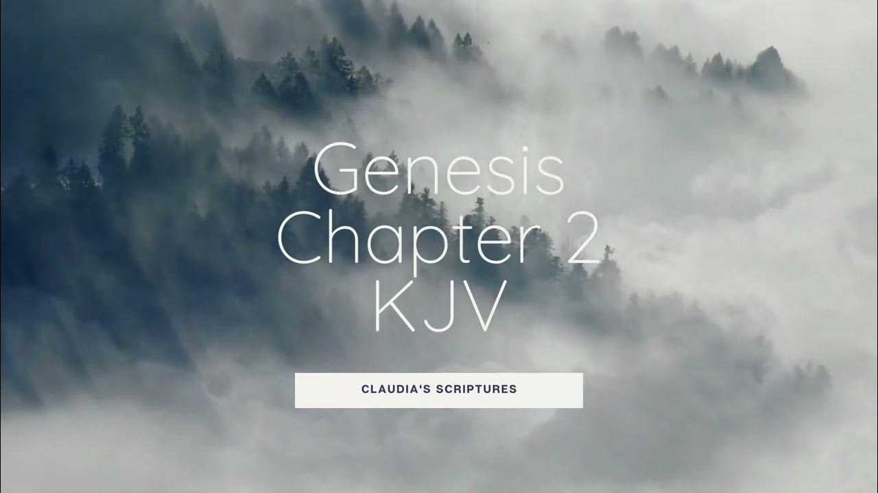The Holy Bible Series Bible Book Of Genesis Chapters 1-2 Audio - YouTube