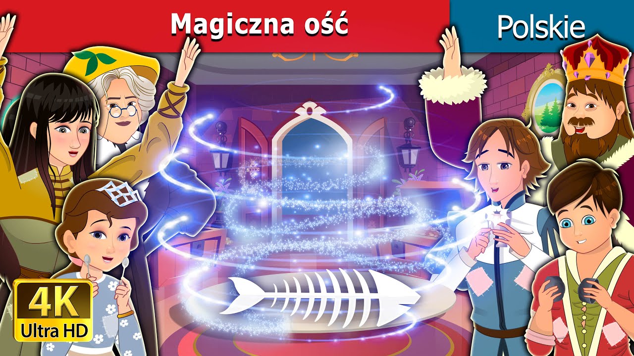 Magiczna ość | The Magic Fishbone in Polish I Polish Fairy Tales - YouTube