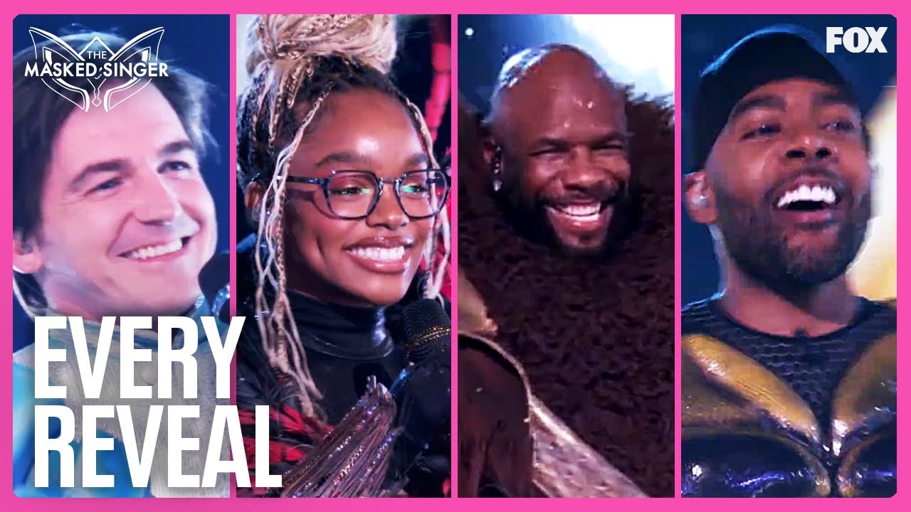 All Reveals From Season 12 | The Masked Singer - YouTube