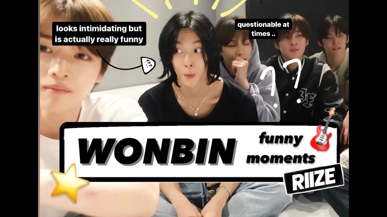 RIIZE wonbin funny moments - YouTube