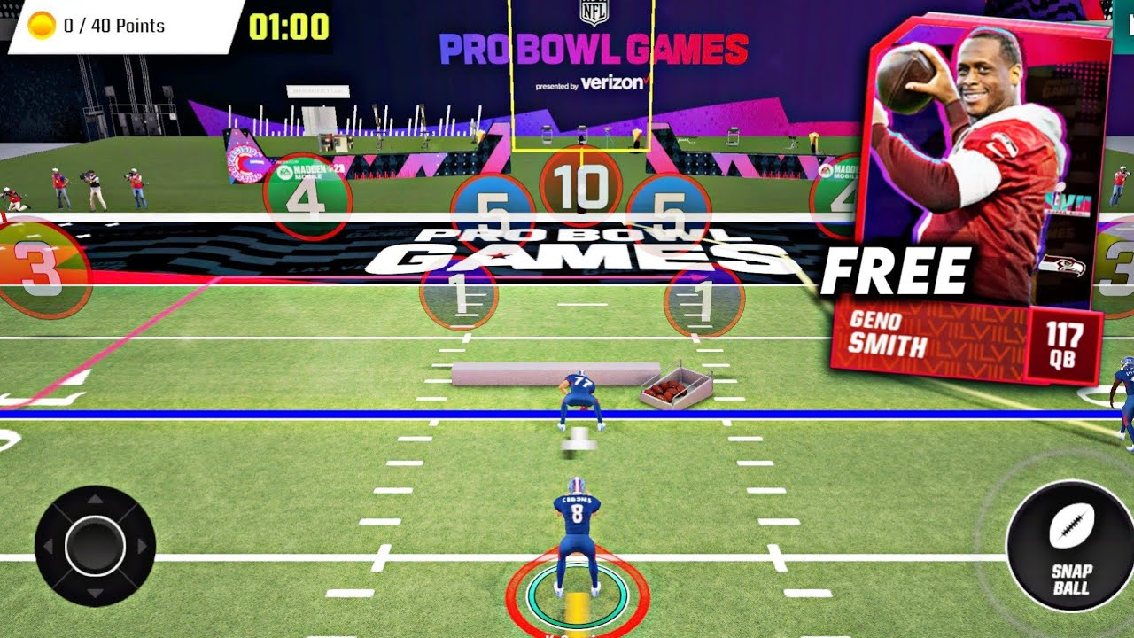 PRO BOWL PRECISION PASSING EVENT! FREE QB!! - Madden Mobile 23 - YouTube