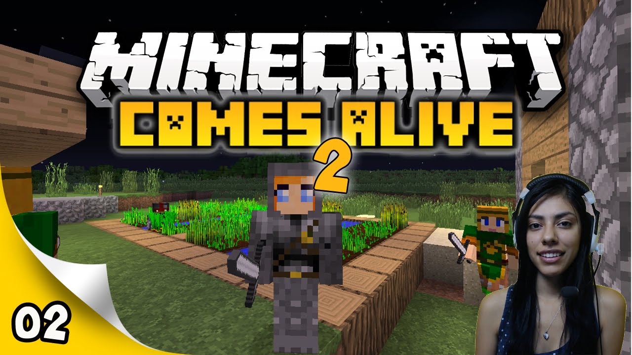 Minecraft Comes Alive 2 - EP 2 - She Attacked Me! - YouTube