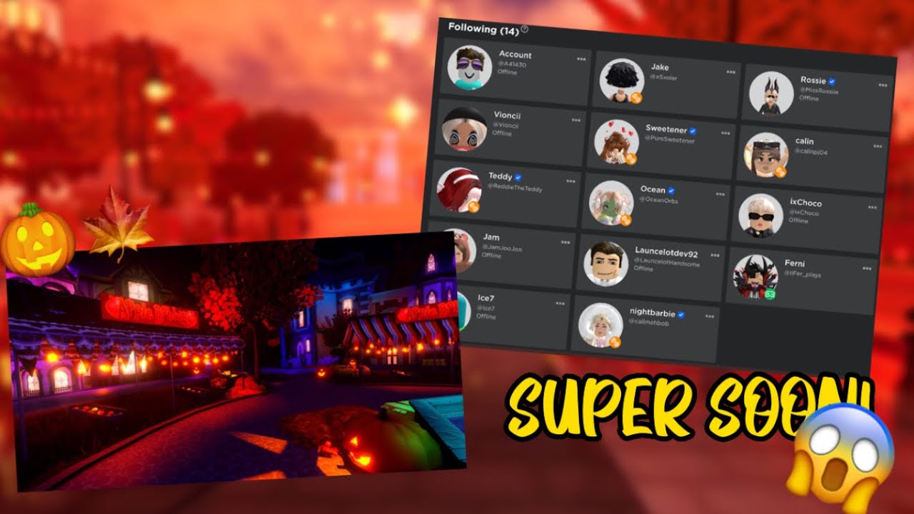 ROYALE HIGH HALLOWEEN UPDATE ALMOST HERE! *SO MANY DEVS ON RN!!!* - YouTube