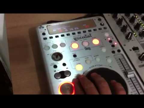 CDj gemini 1800 e mixer behringer 700 - YouTube