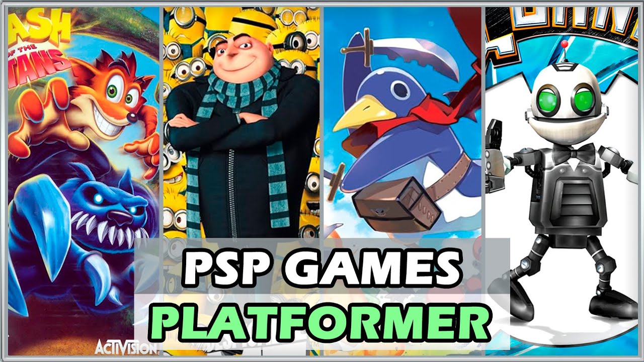 THE 40 BEST PLATFORMER GAMES ON PSP || PSP GAMES - YouTube