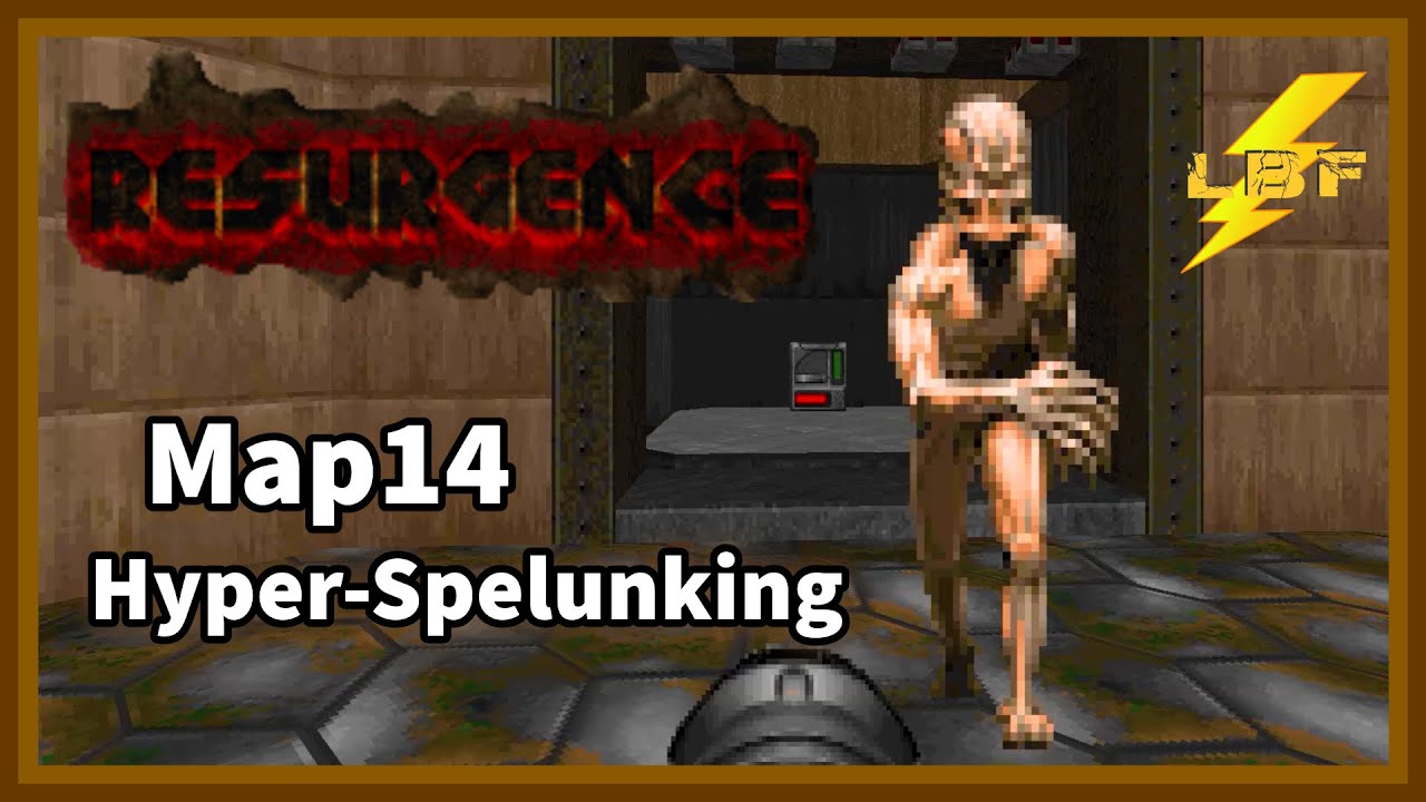 HYPER-SPELUNKING | Doom II: Resurgence [Ultra-Violence 100%] - Map14 - YouTube