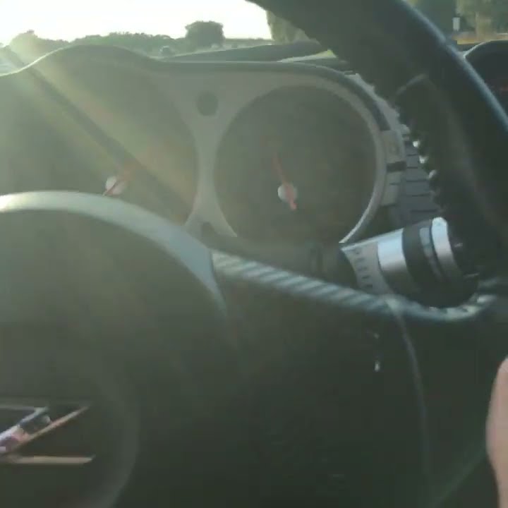 On ramp pull in my 350z - YouTube