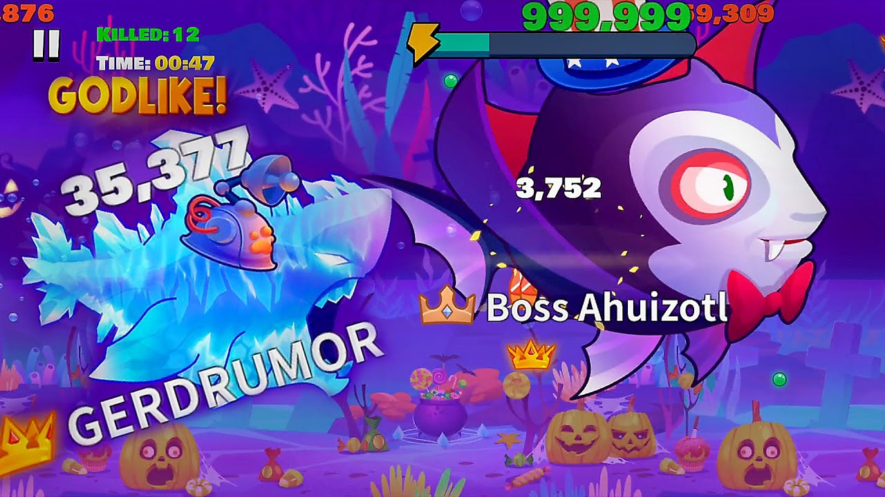 Eat Fish.IO - New Game Update! SHARK JIRA & BOSS Dracula - Fish Game ...