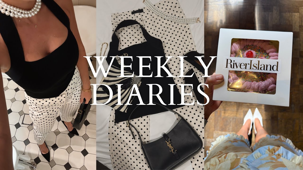 RIVER ISLAND | new Rococo collection launch | Zara OOTD polka dot chic ...