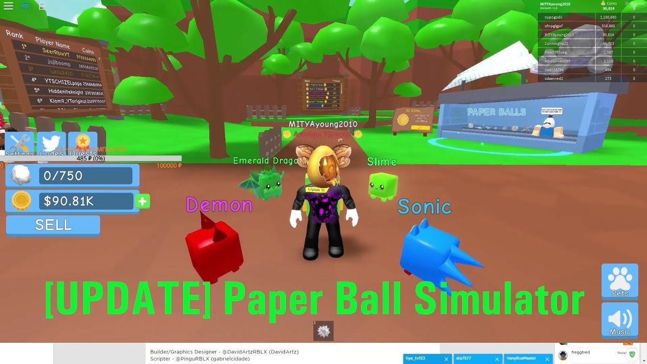 [UPDATE] Paper Ball Simulator | ИГРАЮ В РАЗНЫЕ СИМУЛЯТОРЫ | стрим ...