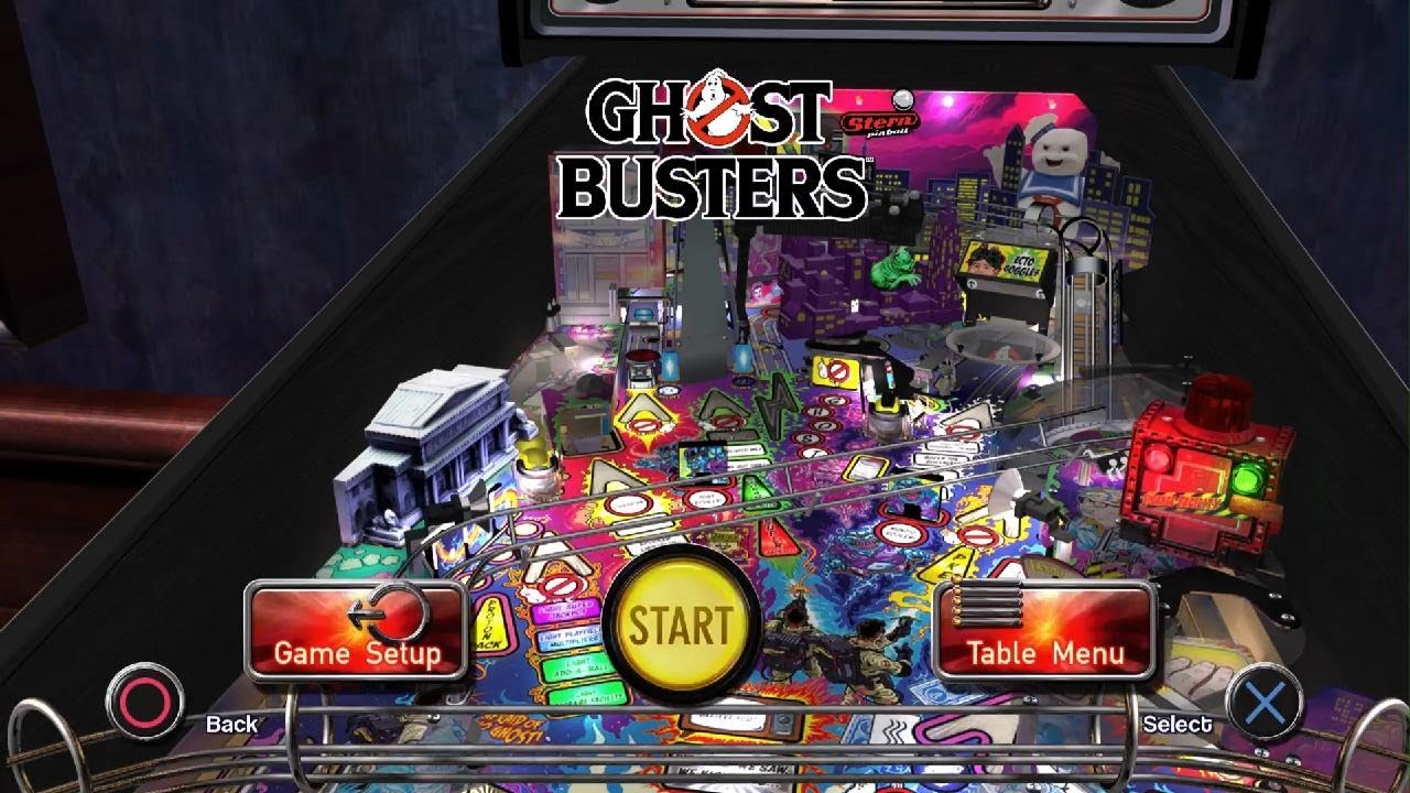 Pinball Arcade - PS4 HD - Ghostbusters (422, 406, 880) - YouTube