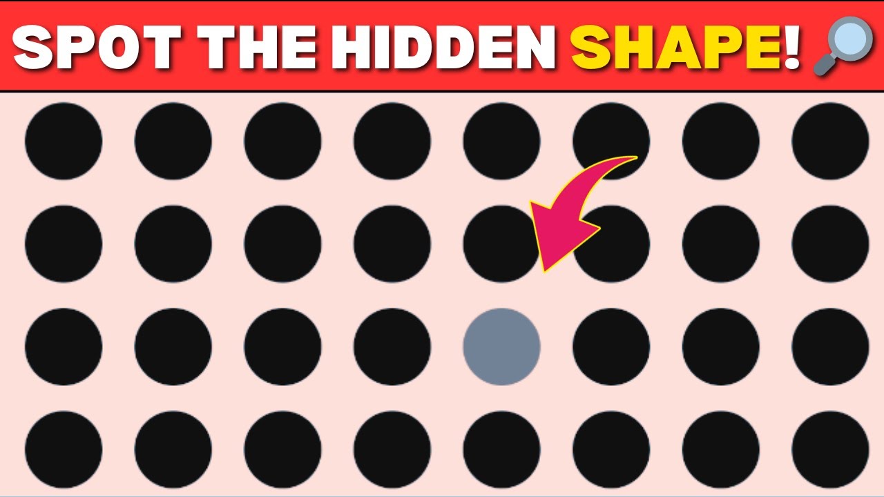 Mind Bending Optical Illusions! 🔥 Find the Hidden Shape! - YouTube