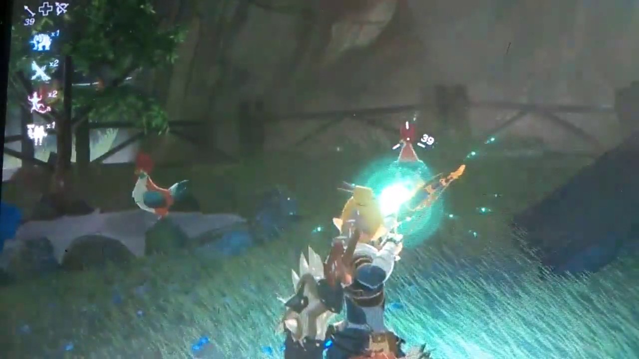 [Zelda: Breath of the wild] How to get Cuccos to lay eggs. - YouTube