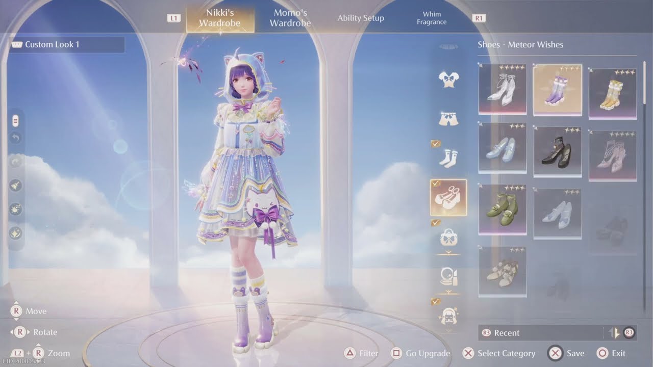 Infinity Nikki Craft Cha Cha Spin Shoe Sketch - YouTube