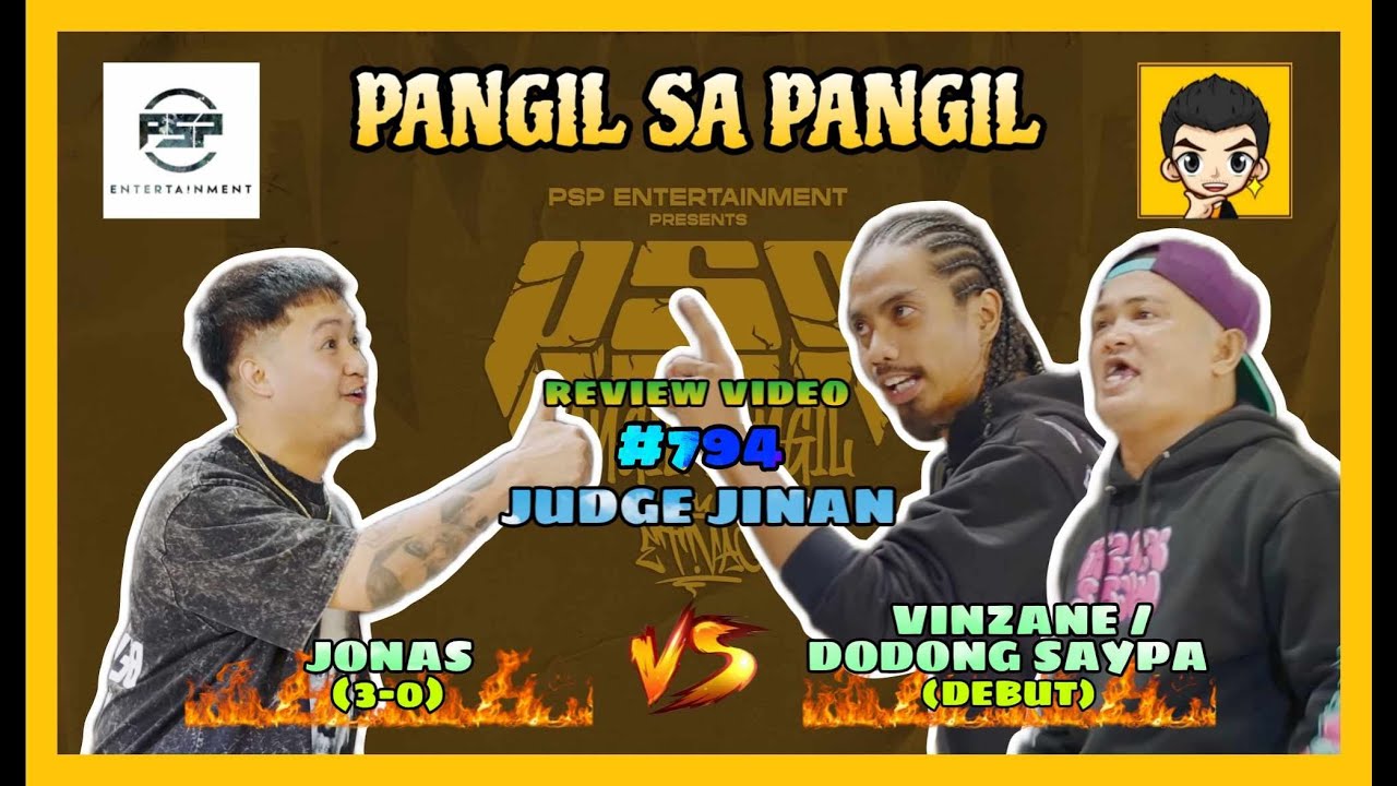 PSP - Jonas vs Dodong Saypa & Vinzane | Review Video #794 - YouTube