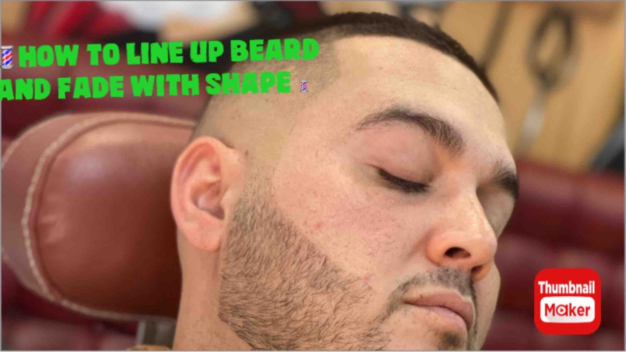 How to FADE a Beard and blend with shapes and beard line up Tutorial at ...