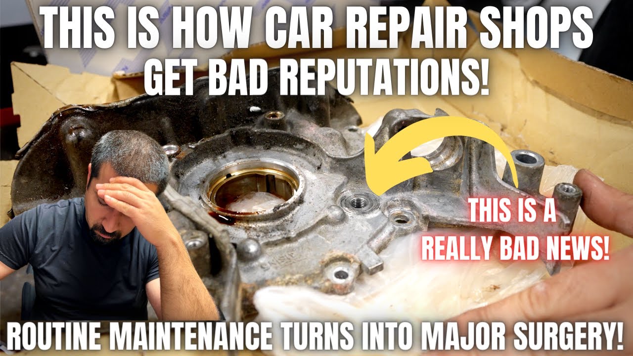This is How Car Repair Shops Get Bad Reputations! Routine Maintenance ...