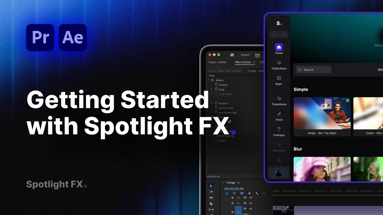 Getting Started with SpotlightFX - Adobe Premiere Pro Plugin - YouTube