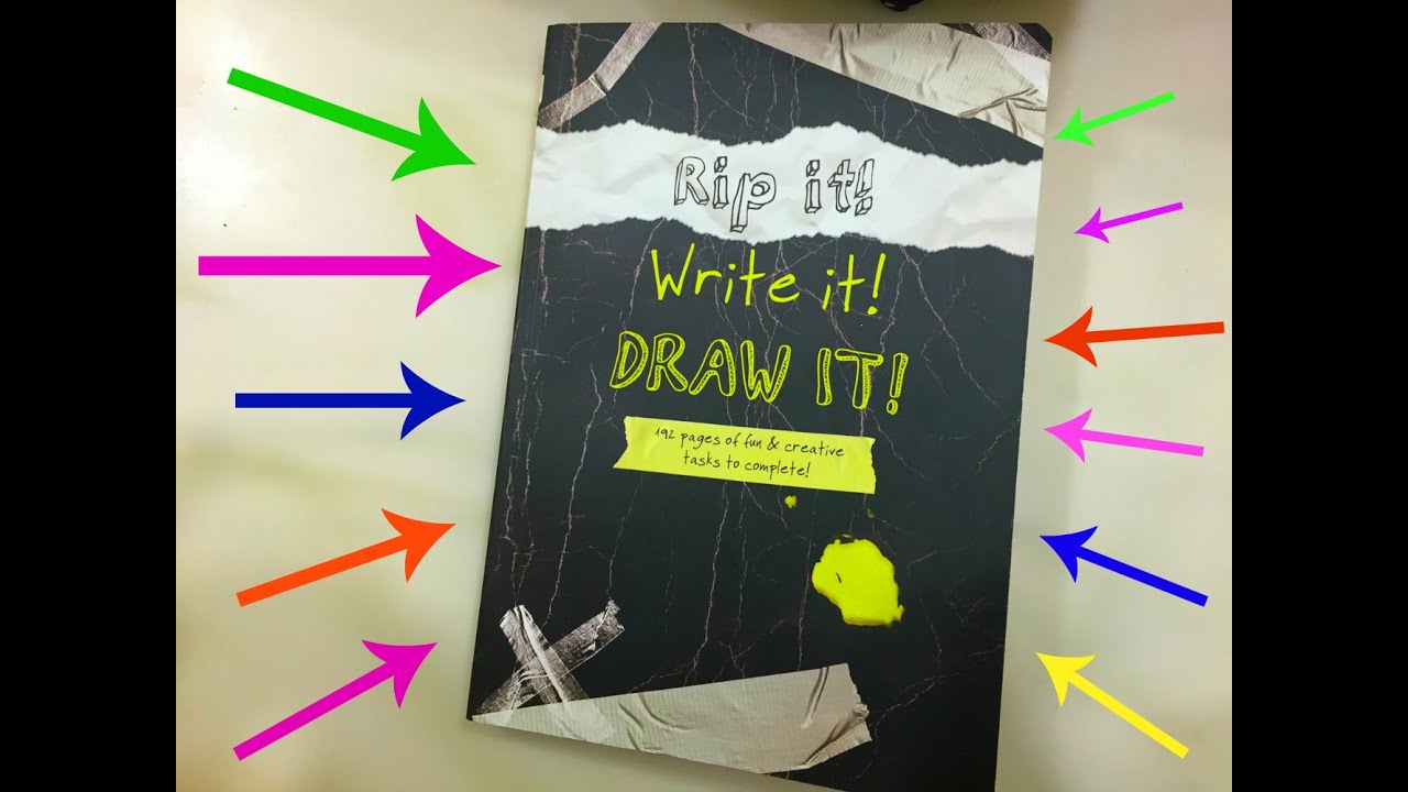 Rip it! Write it! DRAW it! #1 - YouTube