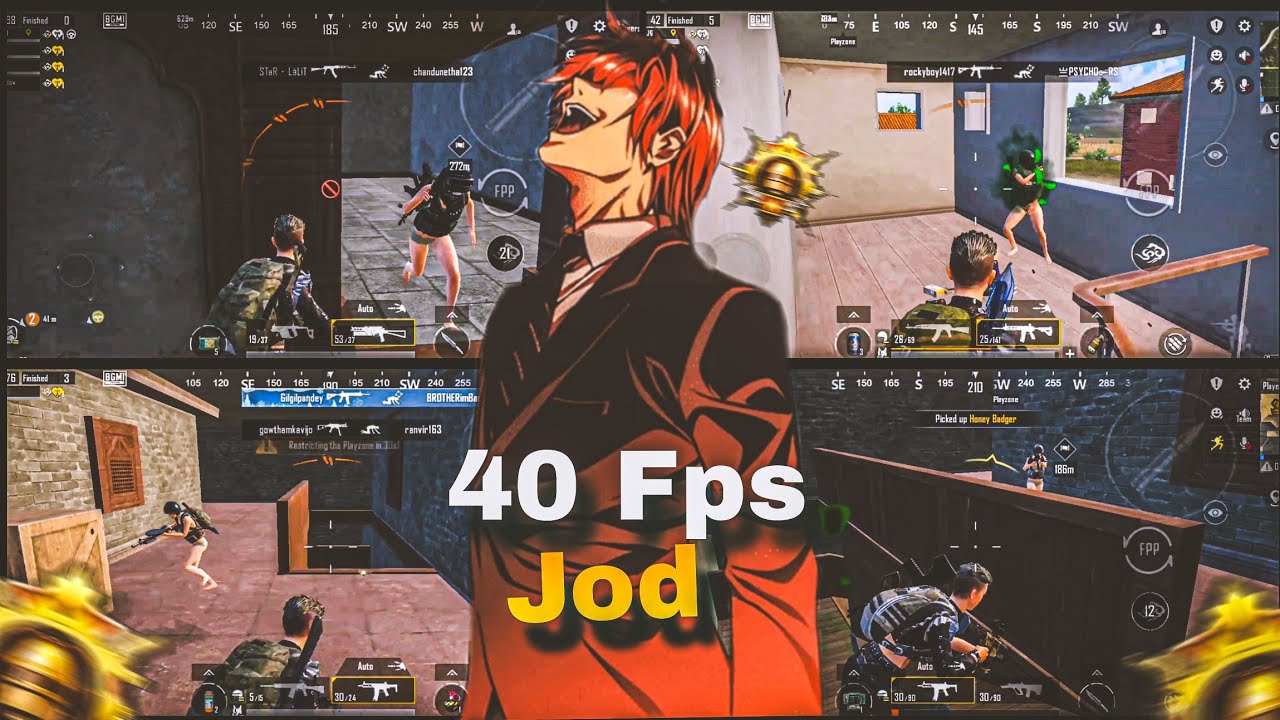 40 fps is enough to beat enemies with highest skills 💀 #viralvideo ...