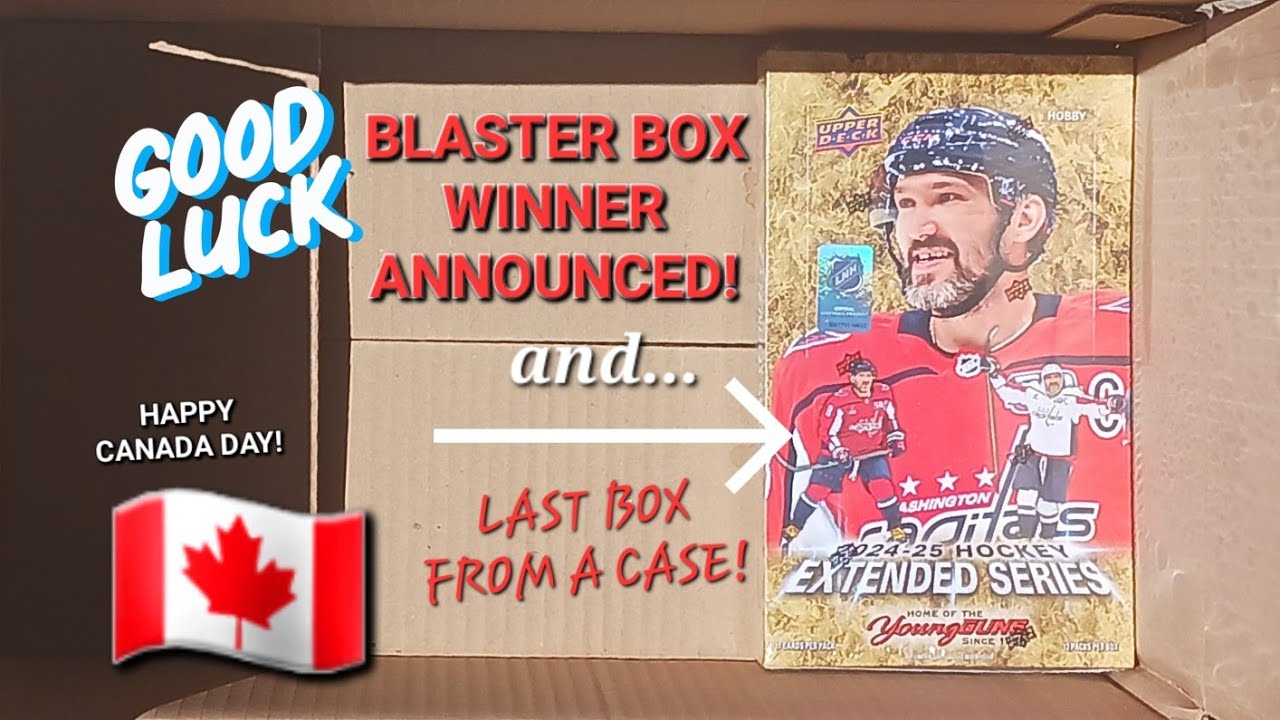 ONLY 1 LEFT? 🤷 LAST BOX FROM A CASE OF 2024-25 UD EXTENDED SERIES & 🗣 ...