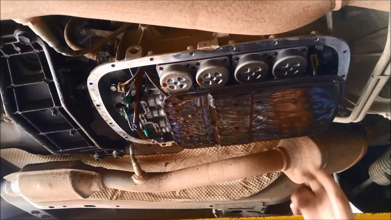 GM Holden BMW 5L40E Automatic Transmission Filter Service & Replace ...