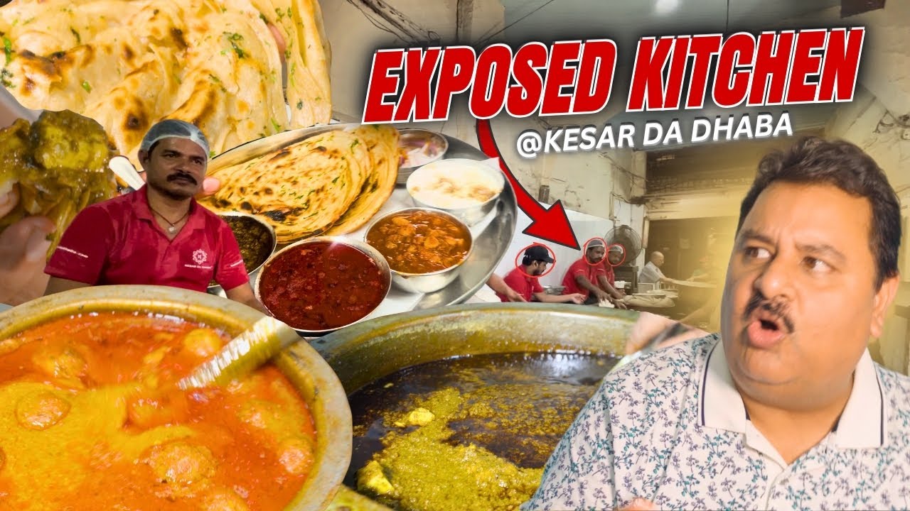 What Makes Kesar Da Dhaba the MOST FAMOUS Dhaba in Amritsar? - YouTube