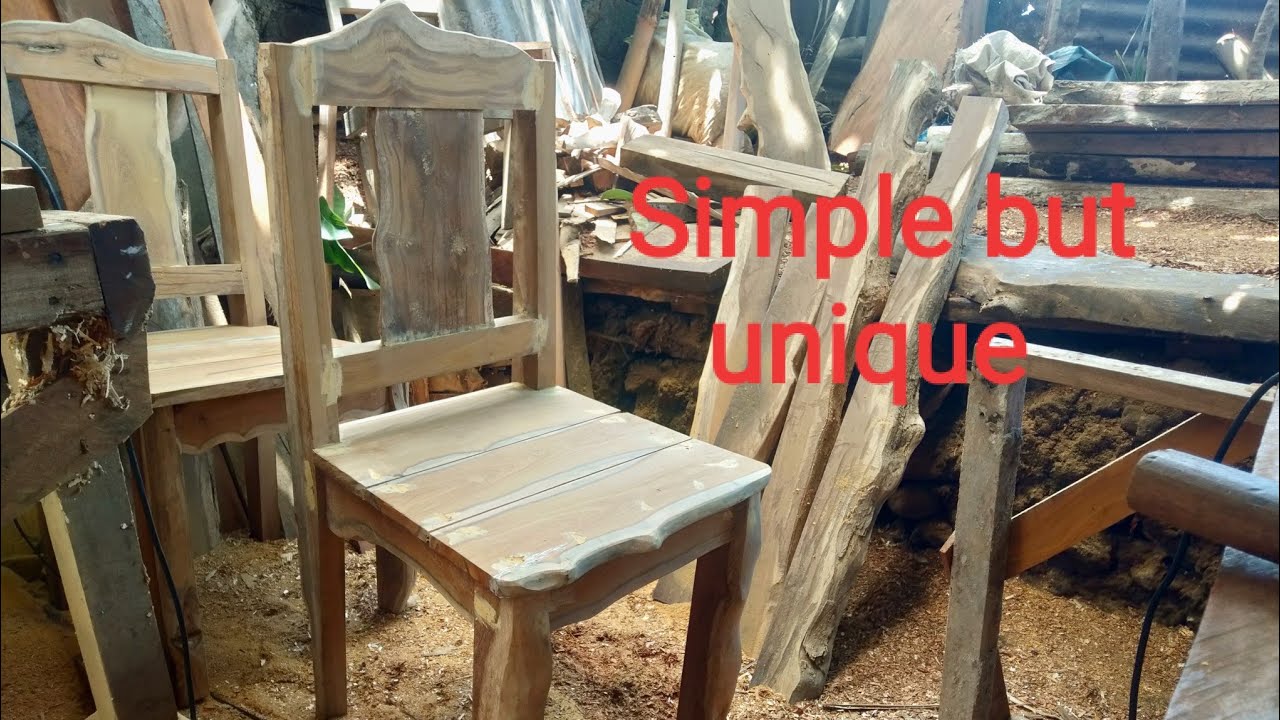 Paano Gumawa Ng upuan gamit ang Madre di cacao wood projects - YouTube