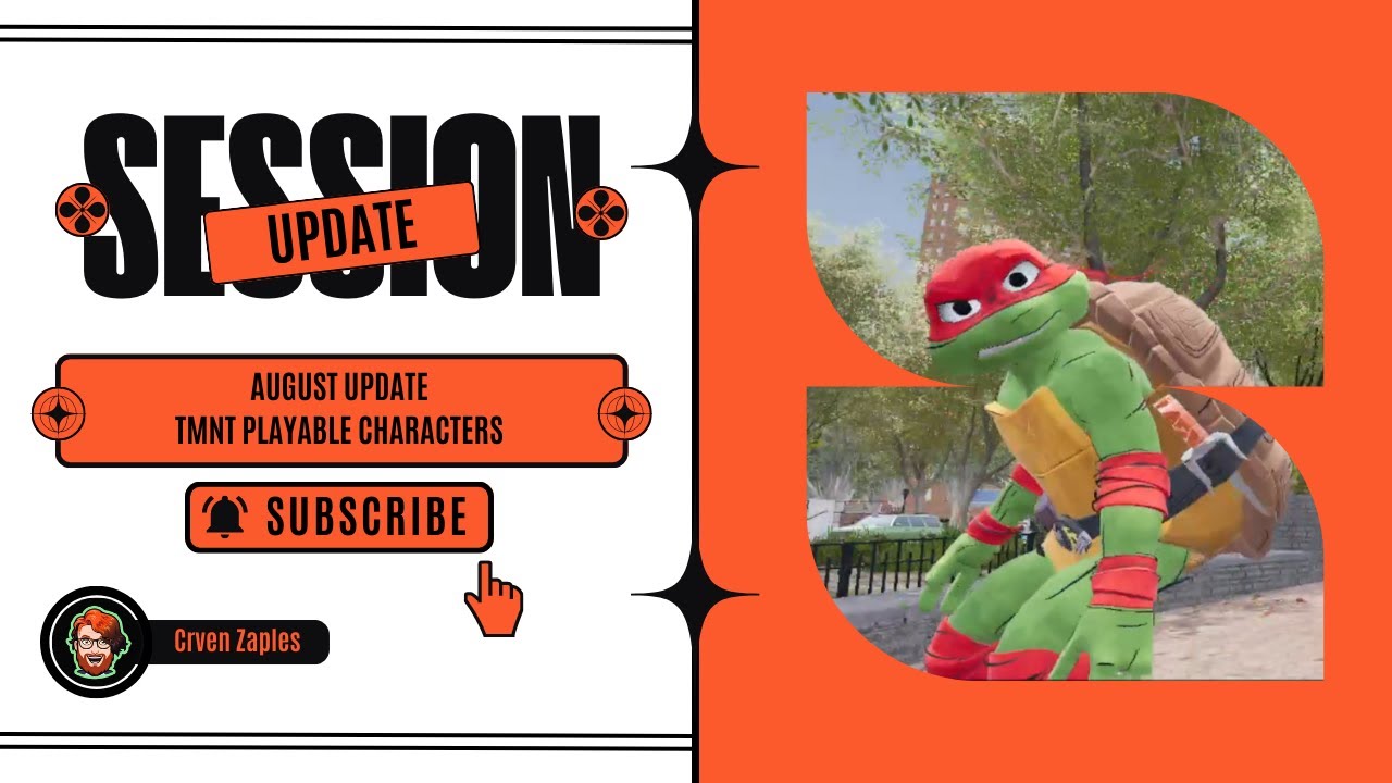 SESSION Skate Sim Teenage Mutant Ninja Turtles - August Update - YouTube