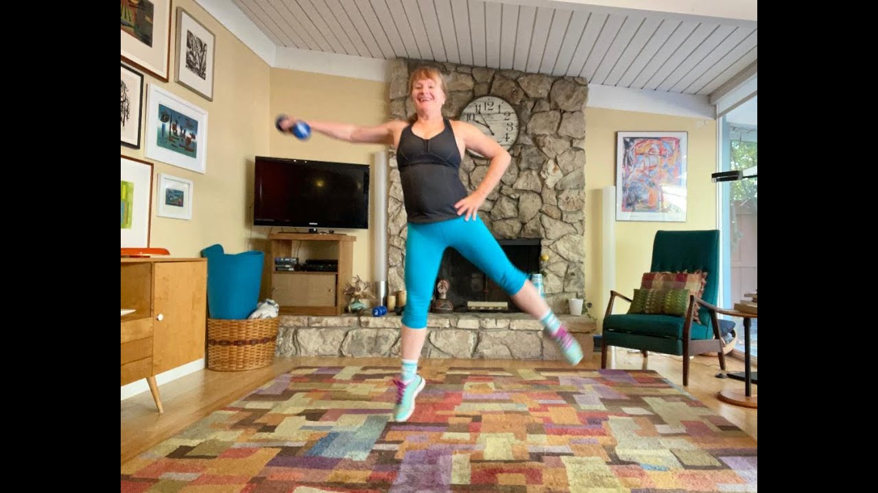 Cardio Alternating with Hand Weights 31 October, 2023 - YouTube