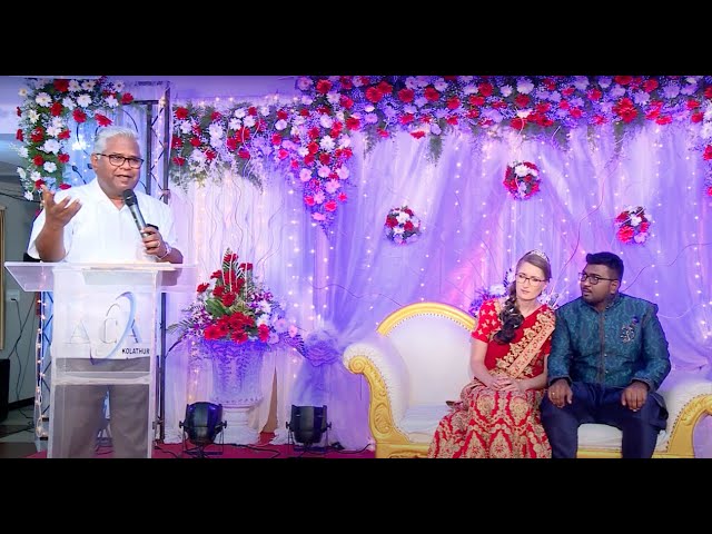 Rev Sam Chelladurai Son Wedding