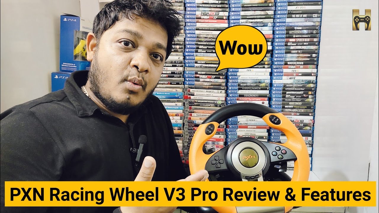 Unleash Your Racing Potential: PXN Racing Wheel V3 Pro Review ...