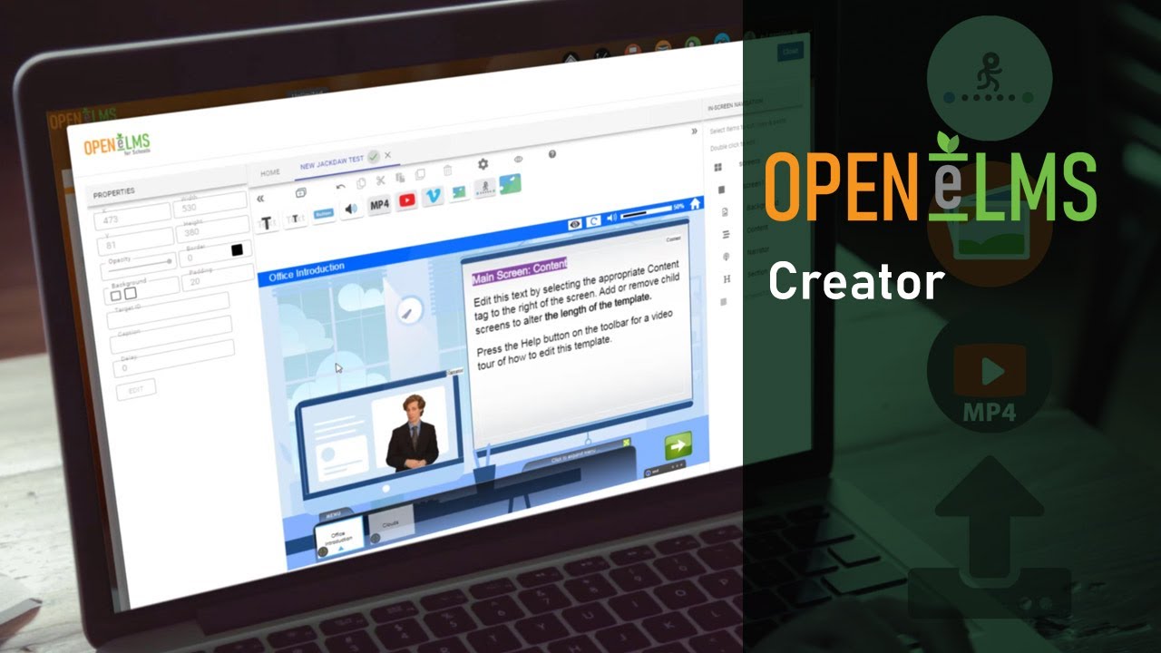 Open eLMS Creator - YouTube
