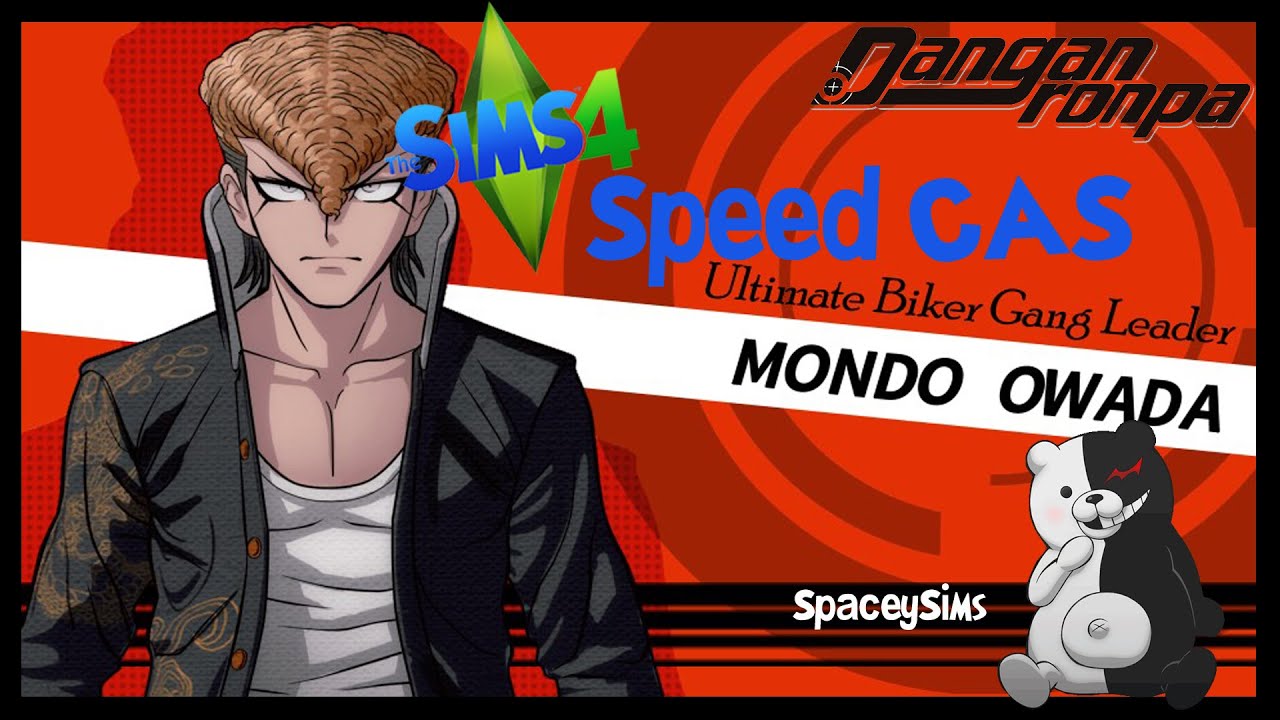 The Sims 4 | Speed CAS | Danganronpa: Mondo Owada - YouTube